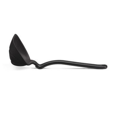 Dreamfarm Fladle Fold Flat Ladle - Black | Howards Storage World