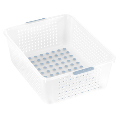 madesmart Storage Basket Medium - Frost Blue | Howards Storage World