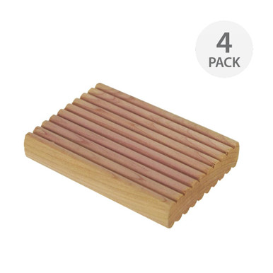 Cedar Fresh 4 Pack of Cedar Blocks | Howards Storage World