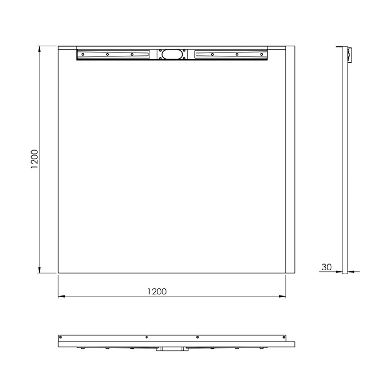 Infinity Tray Kit - Left Hand - The Wetroom Store