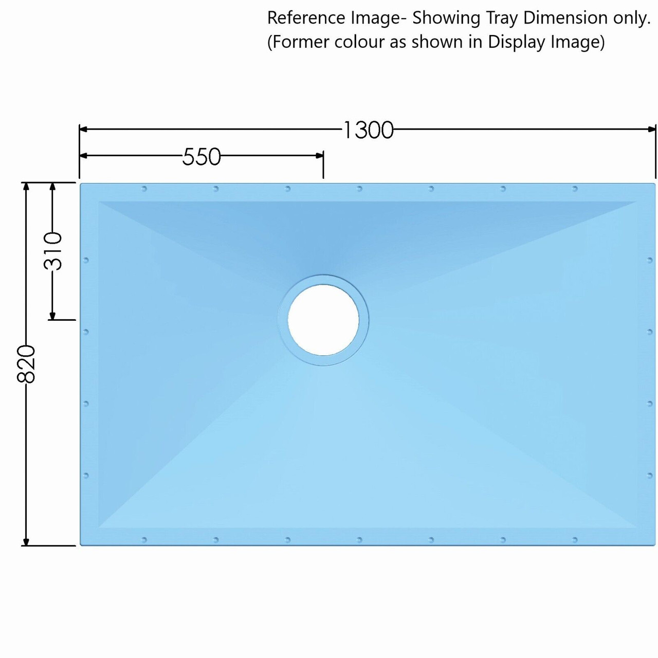 AKW Tuff Form Shower Tray Wet Room Former, Walk In Base, All Size ...