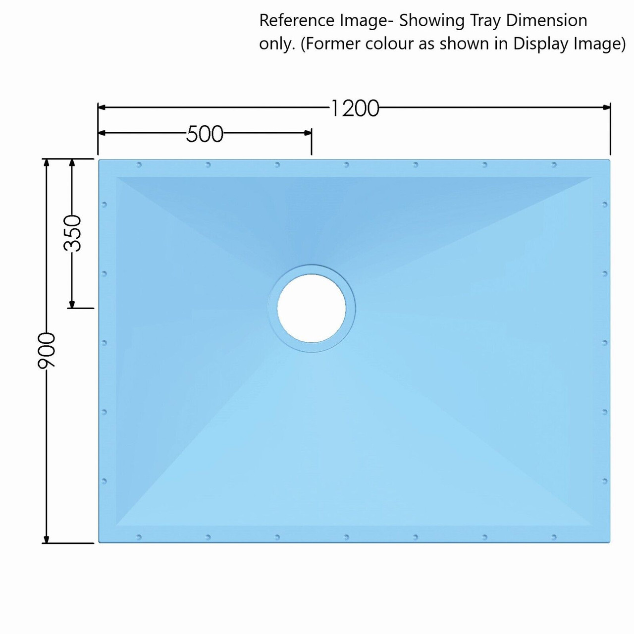 AKW Tuff Form Shower Tray Wet Room Former, Walk In Base, All Size ...