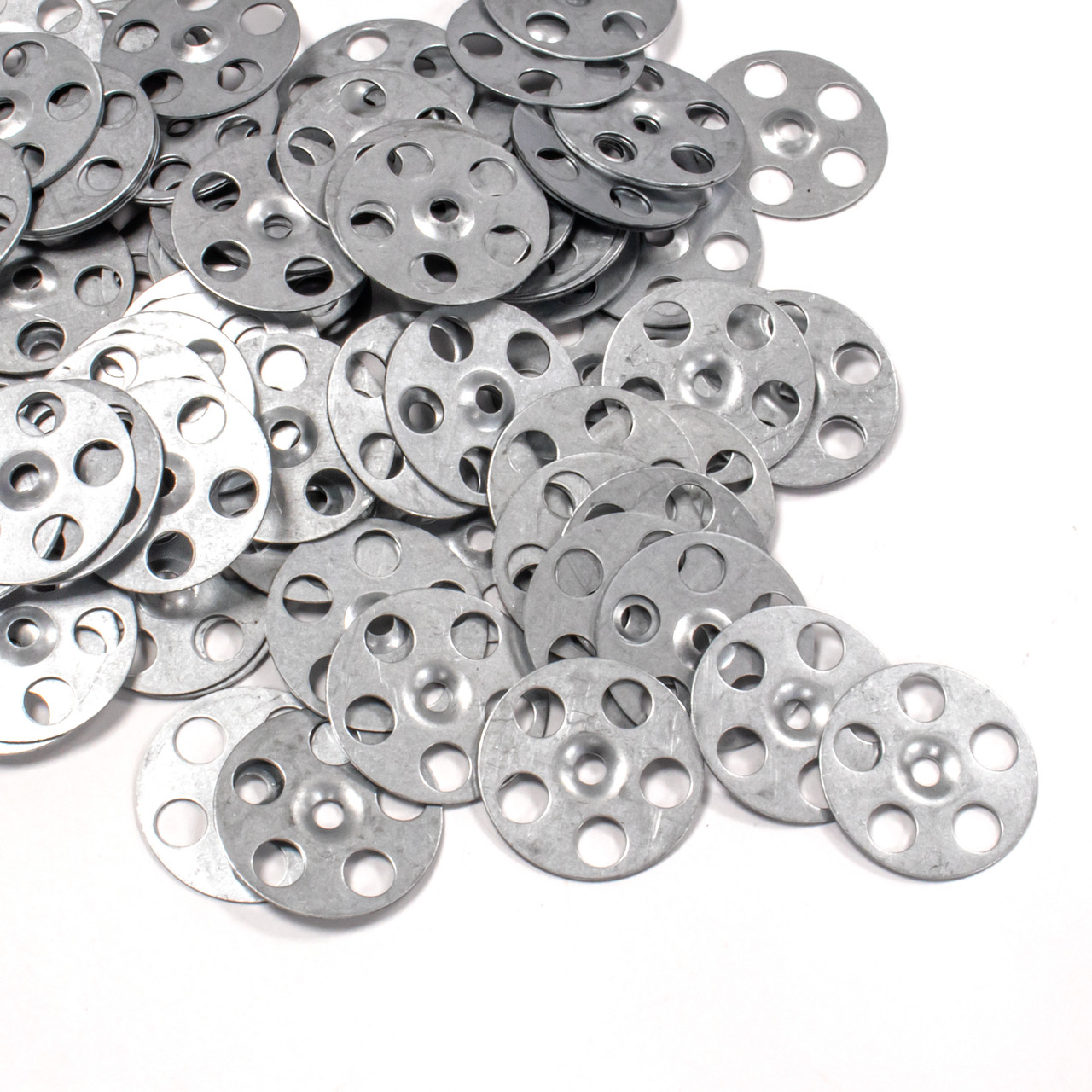 36mm Galvanised Steel Tile Backer Board Washers - Pack of 100