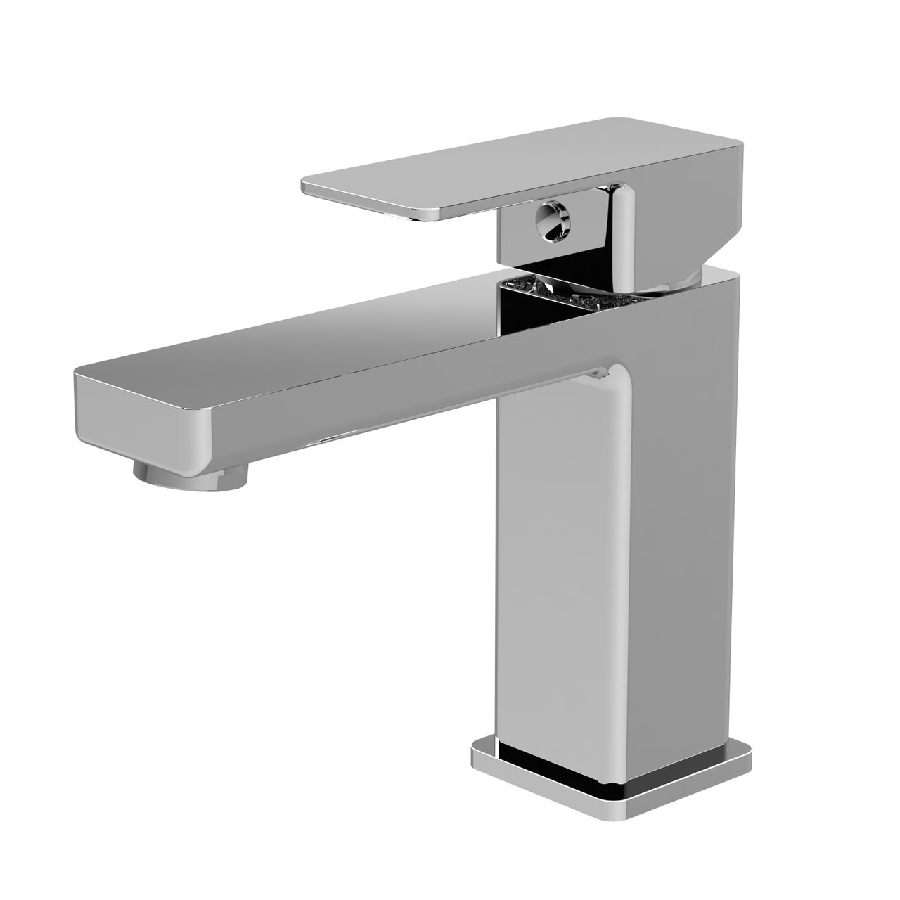 Mono Basin Mixer With Push Button Waste (Chrome) - The Wetroom Store