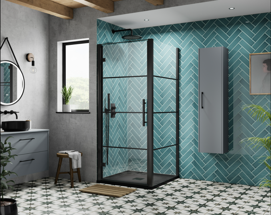 Apex 800mm Side Panel 8mm Glass - The Wetroom Store