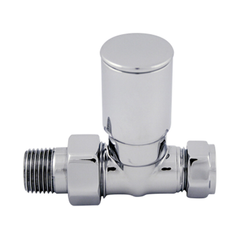Essentials Arc Radiator Wheel Head Valve - The Wetroom Store