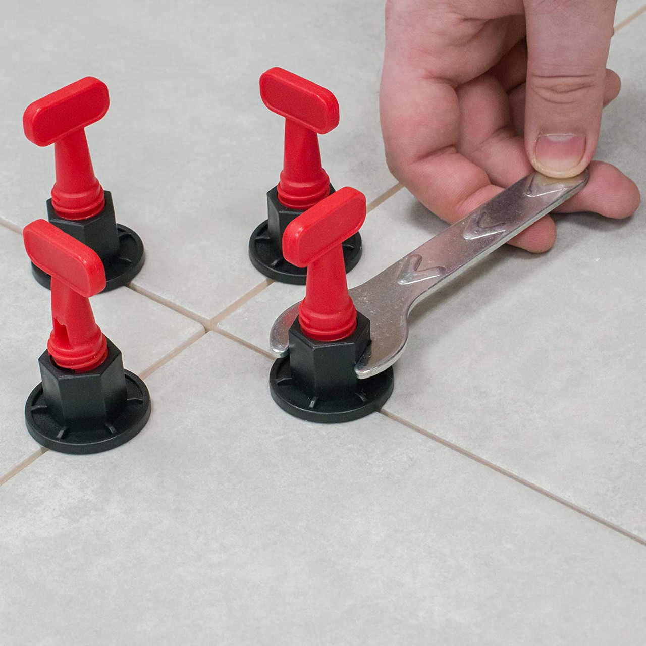 Tile Levelling Kit - Reusable Tiling Leveller Tool - The Wetroom Store