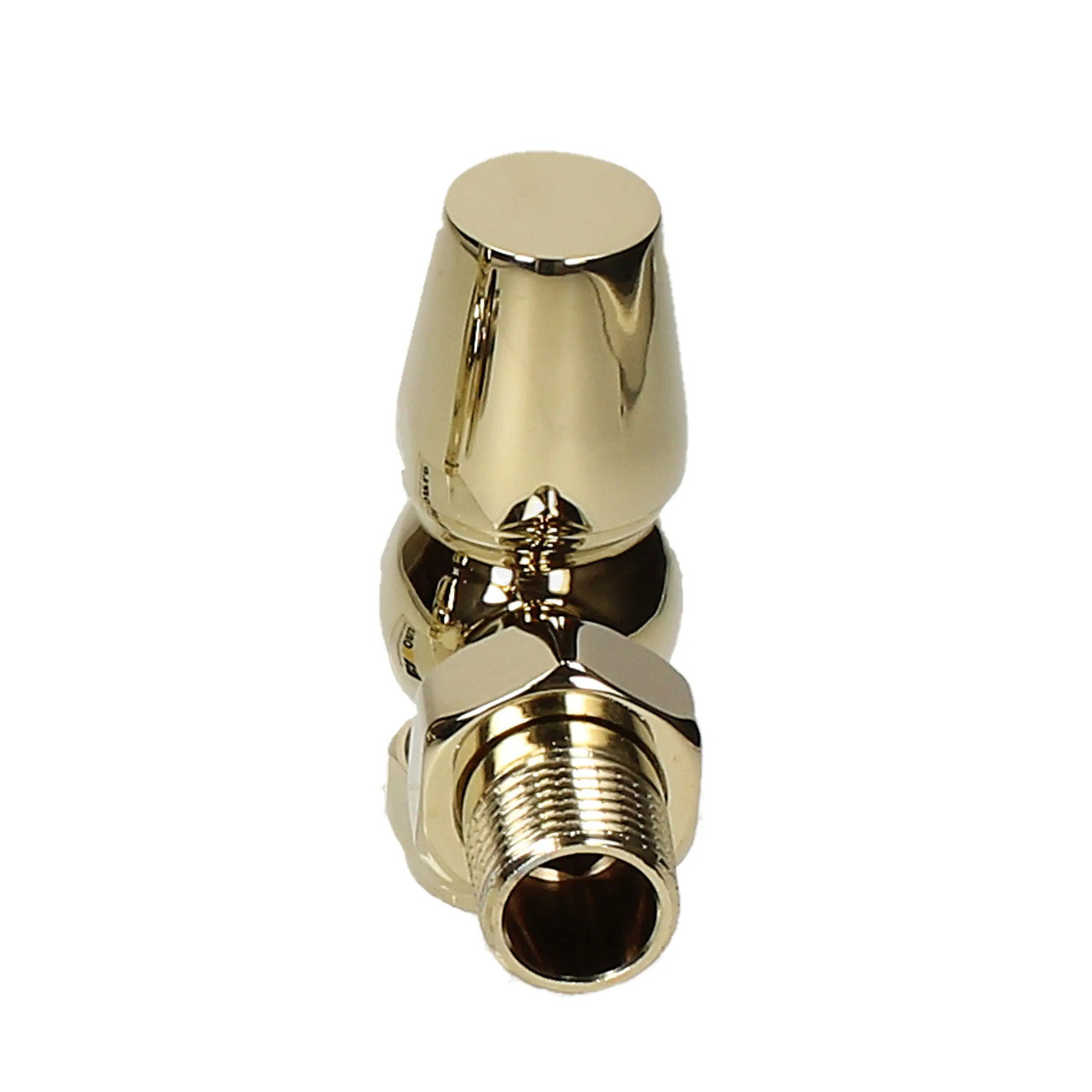 Bentley Traditional 15 mm Gold TRV & Lockshield Valve Set - The Wetroom ...