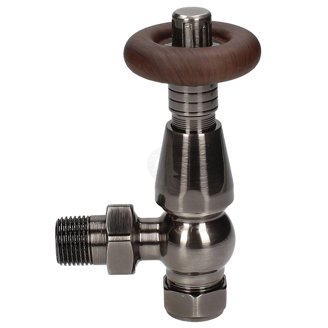 Bentley Traditional 15 mm Black Nickel TRV & Lockshield Valve Set - The ...
