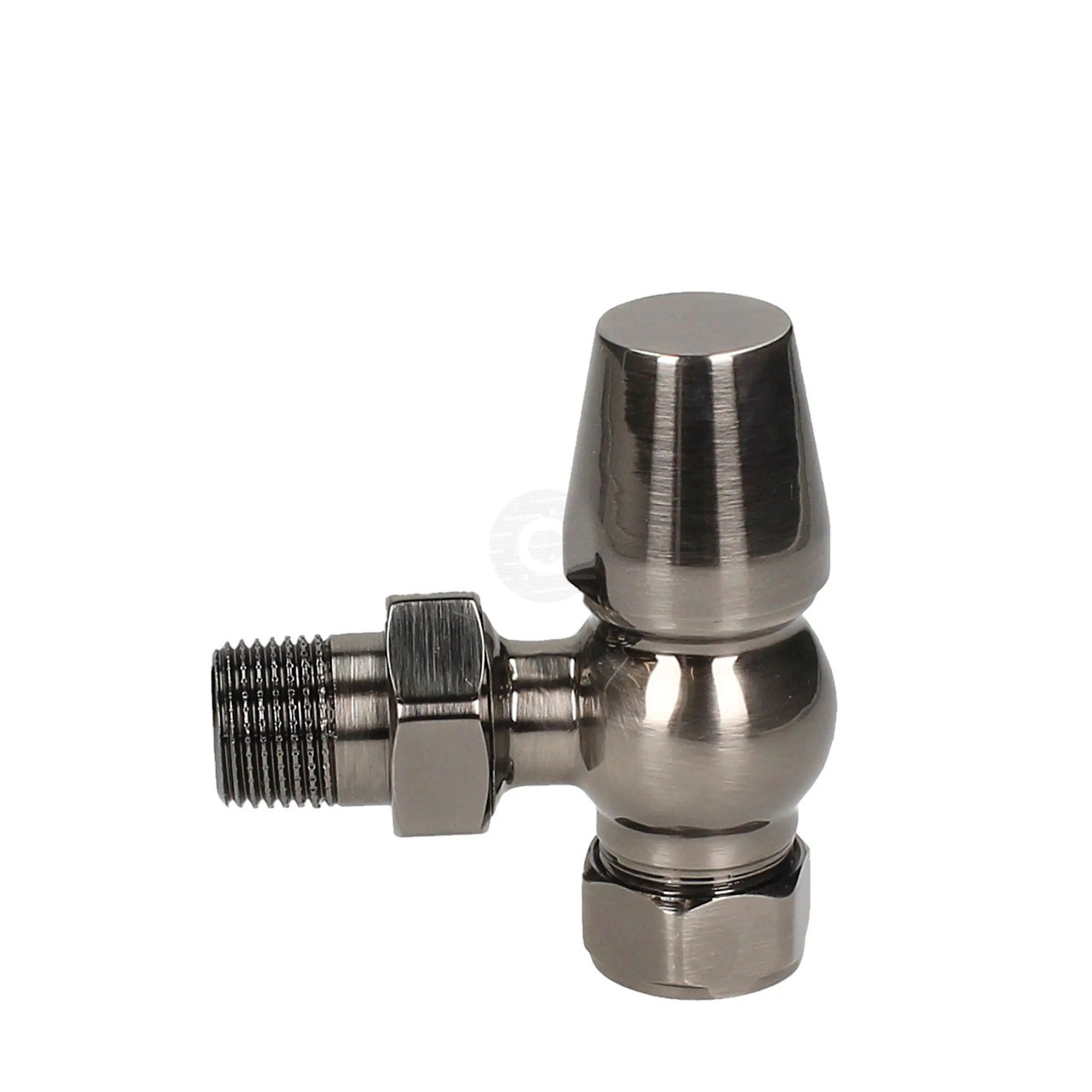 Bentley Traditional 15 mm Black Nickel TRV & Lockshield Valve Set - The ...