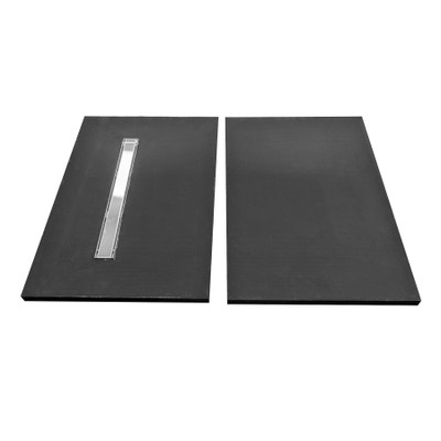 Wetroom Shower Tray Former with Linear Drain 30mm - Split for Easy ...