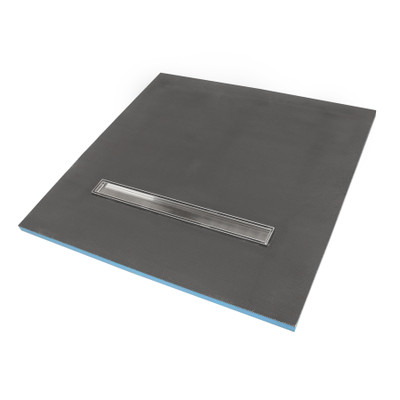 Shower Tray Former with Linear Drain - The Wetroom Store