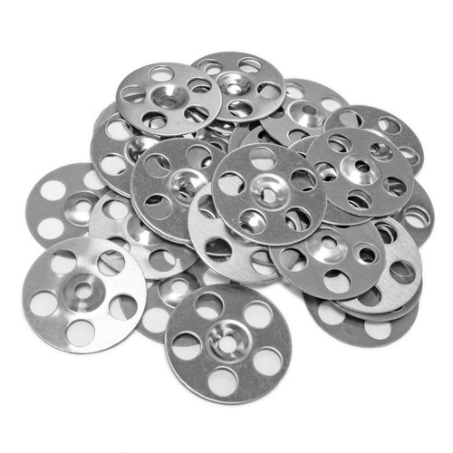 36mm Stainless Steel Tile Backer Board Washers - Pack of 50