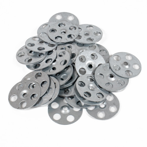 36mm Galvanised Steel Tile Backer Board Washers - Pack of 50