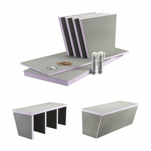 Wet Room Tileable Bench Seat - Square Edge - The Wetroom Store