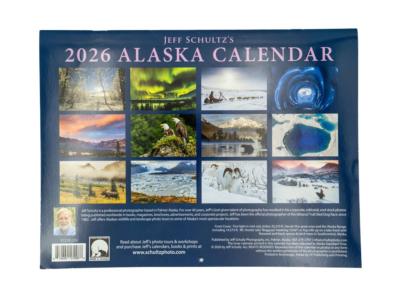 Jeff Schultz 2025 Alaska Calendar