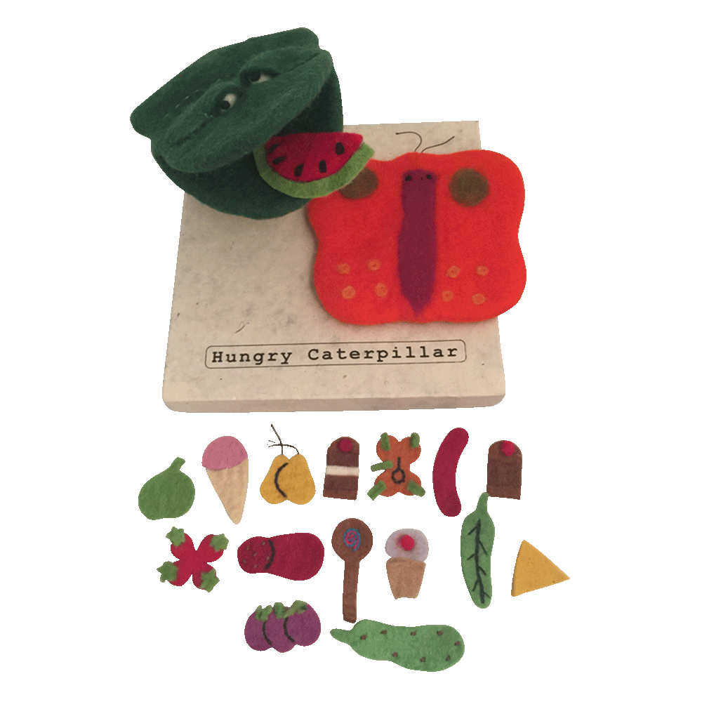 Hungry Caterpillar/all food/butterfly - Papoose Toys Pte Ltd