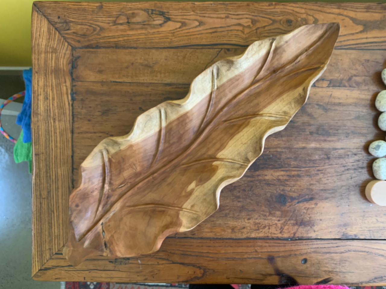 Large Leaf Bowl Long - Papoose Toys Pte Ltd
