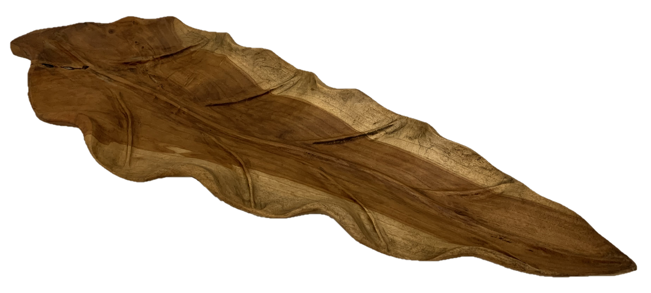 Large Leaf Bowl Long - Papoose Toys Pte Ltd