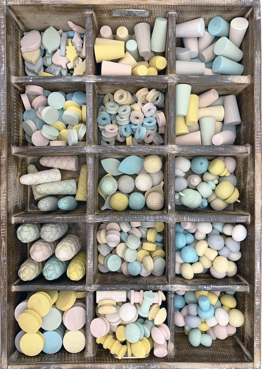 Mini Pastel Tray/463pc - Papoose Toys Pte Ltd