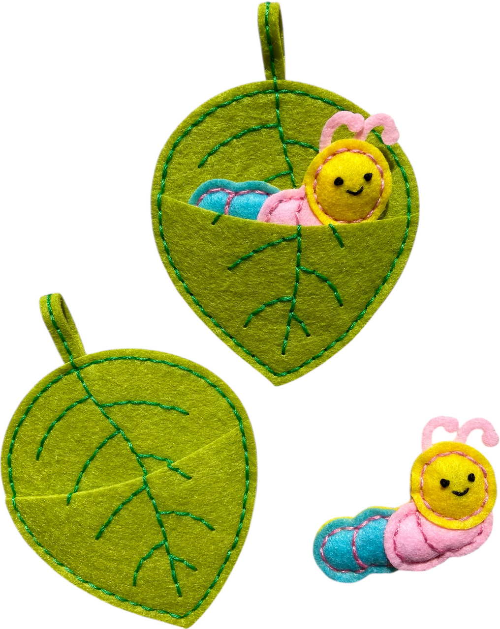 DIY Worm Leaf/4 sets - Papoose Toys Pte Ltd