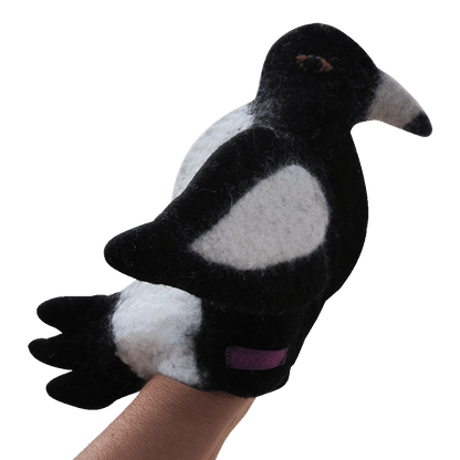 Hand Puppet Magpie/3 - Papoose Toys Pte Ltd