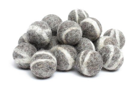 Light Grey Rock Balls 3.5cm/20pc - Papoose Toys Pte Ltd