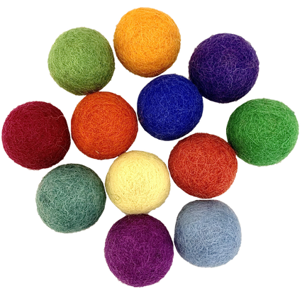 Goethe Balls 3.5cm/12pc - Papoose Toys Pte Ltd