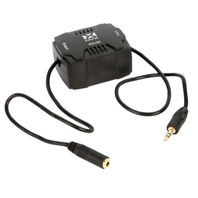 NVX Ground Loop Isolator for 3.5mm Headphone/Minijack Auxiliary Aux ...