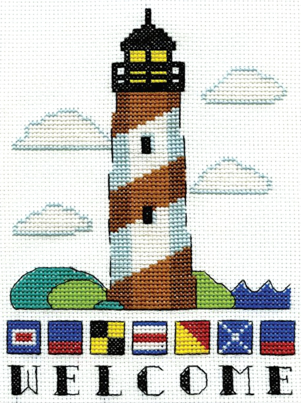 Design Works - Welcome Lighthouse - CrossStitchWorld