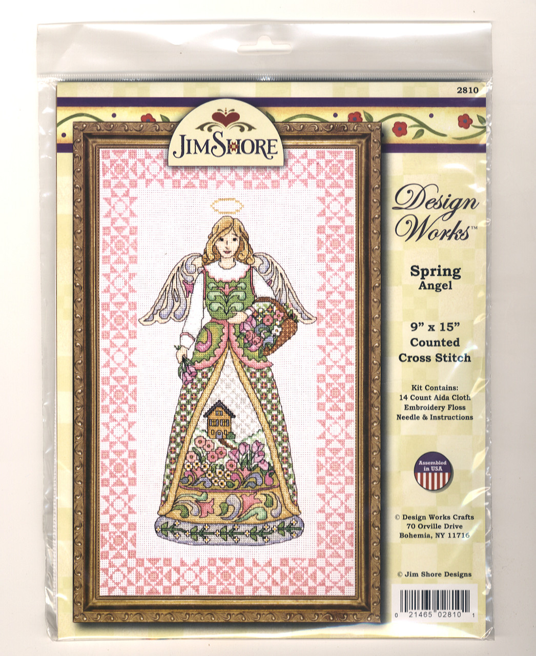 Design Works - Jim Shore - Spring Angel - CrossStitchWorld