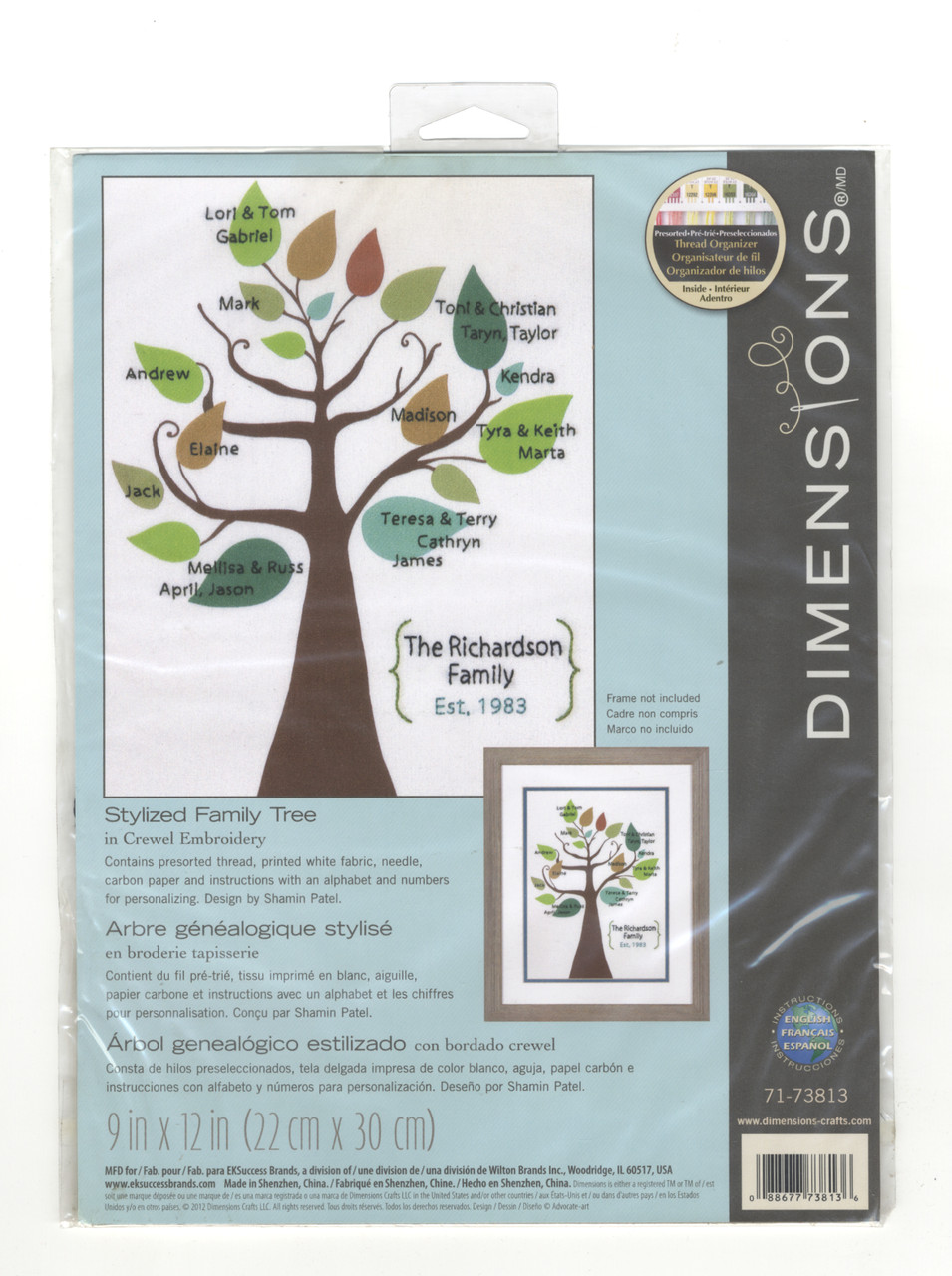 Dimensions - Stylized Family Tree - CrossStitchWorld