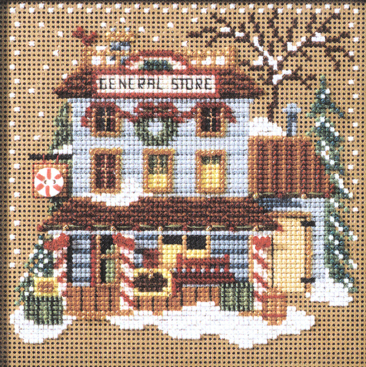 2007 Mill Hill Buttons & Beads Christmas Village Winter Series ...