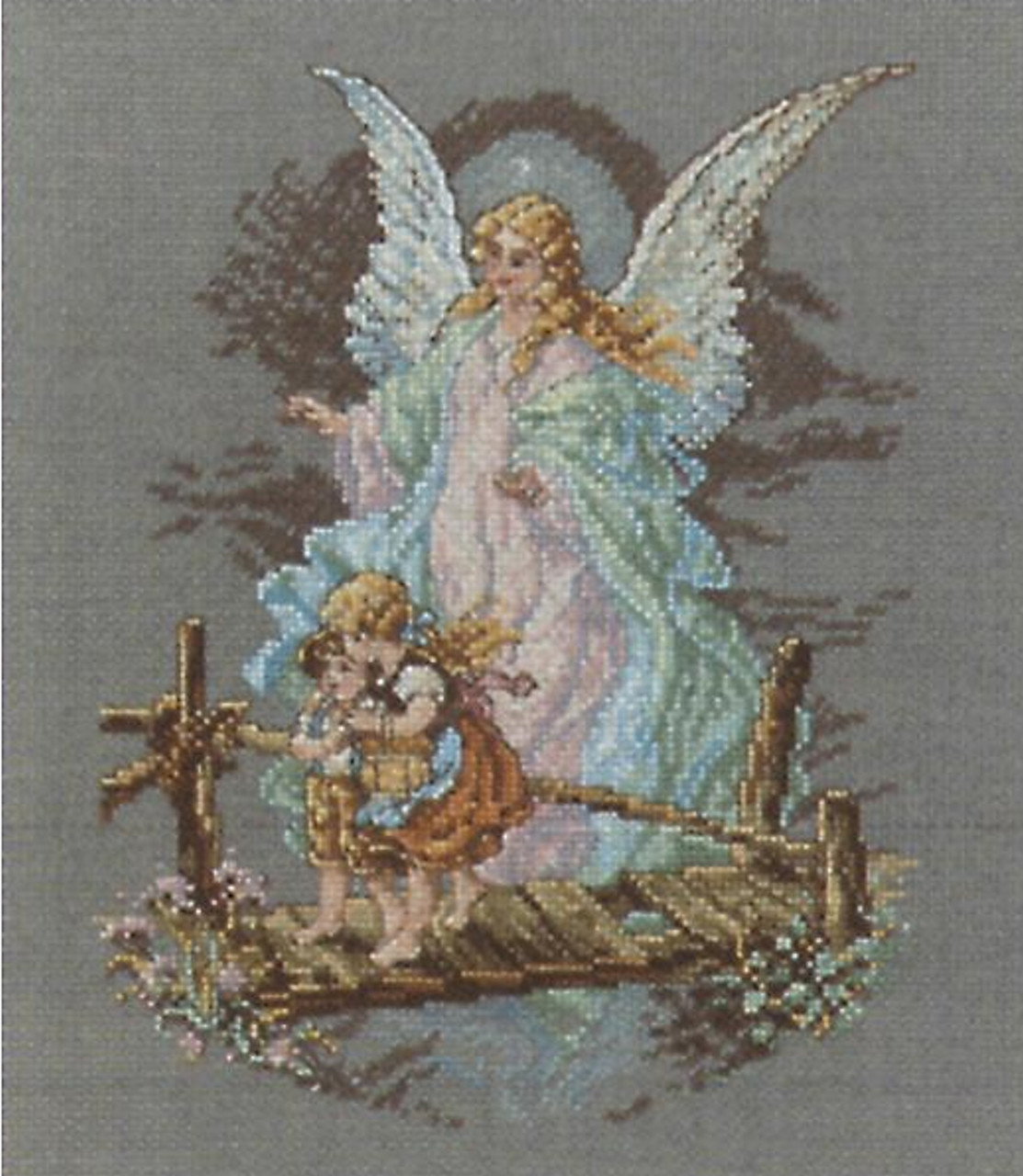 Janlynn - Guardian Angel - CrossStitchWorld
