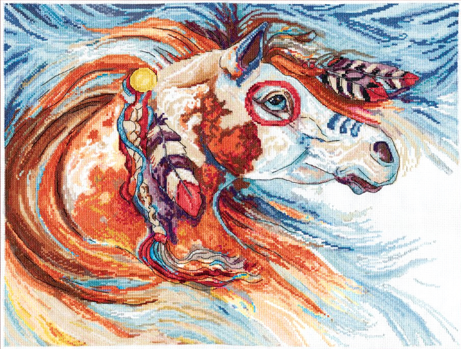 Design Works - Wind of Thunder - CrossStitchWorld