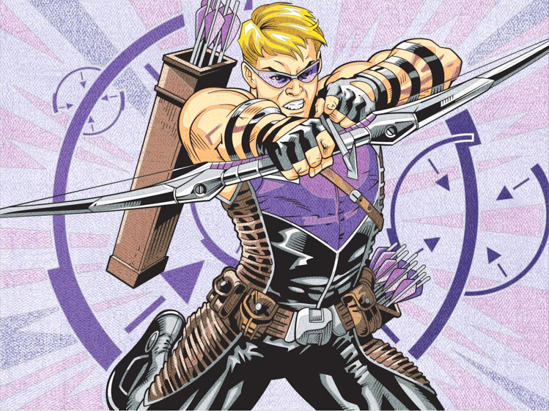 Marvel Pencil by Number Kit - Avengers Initiative - Hawkeye ...