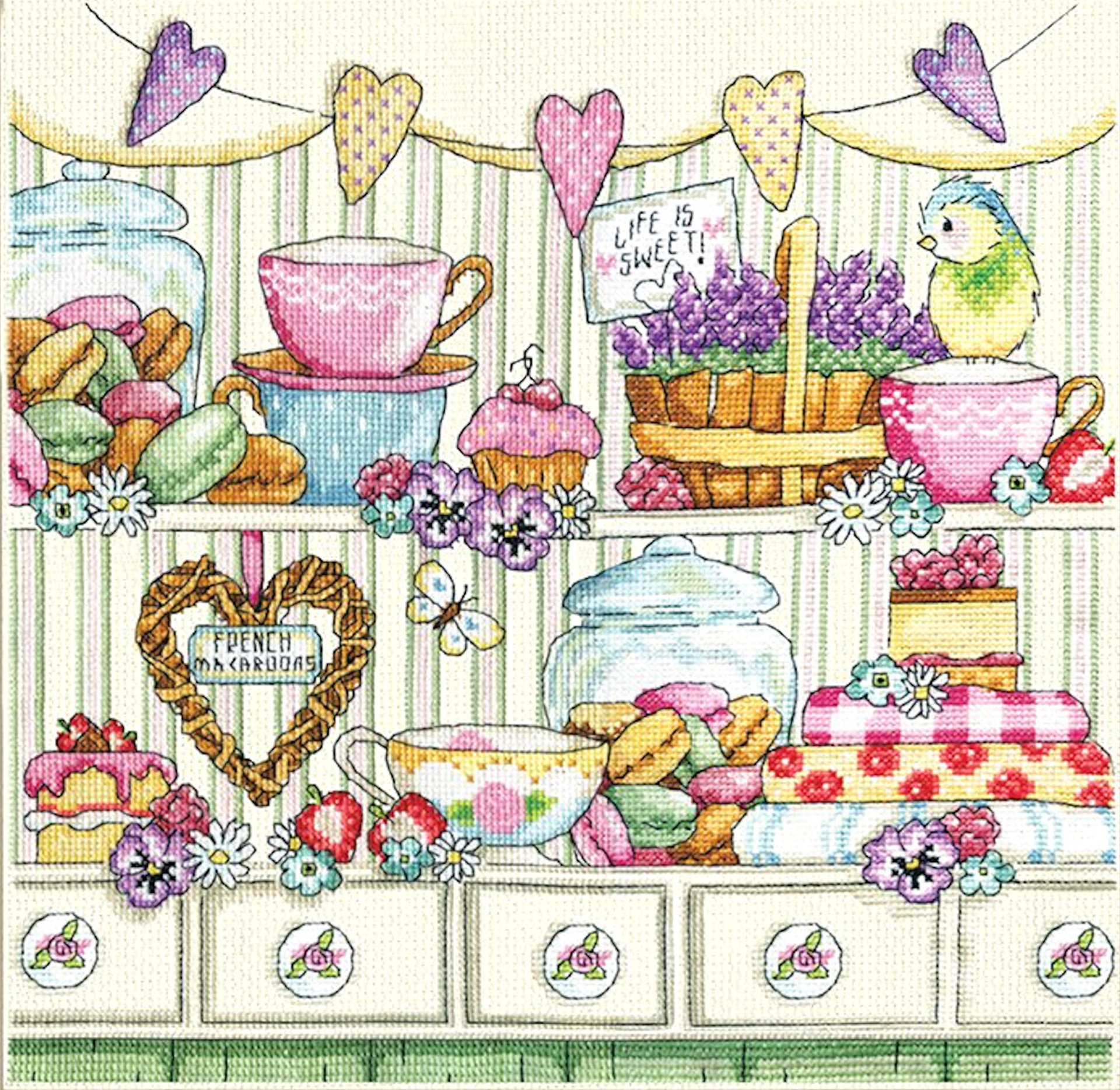 Design Works - Pastries - CrossStitchWorld