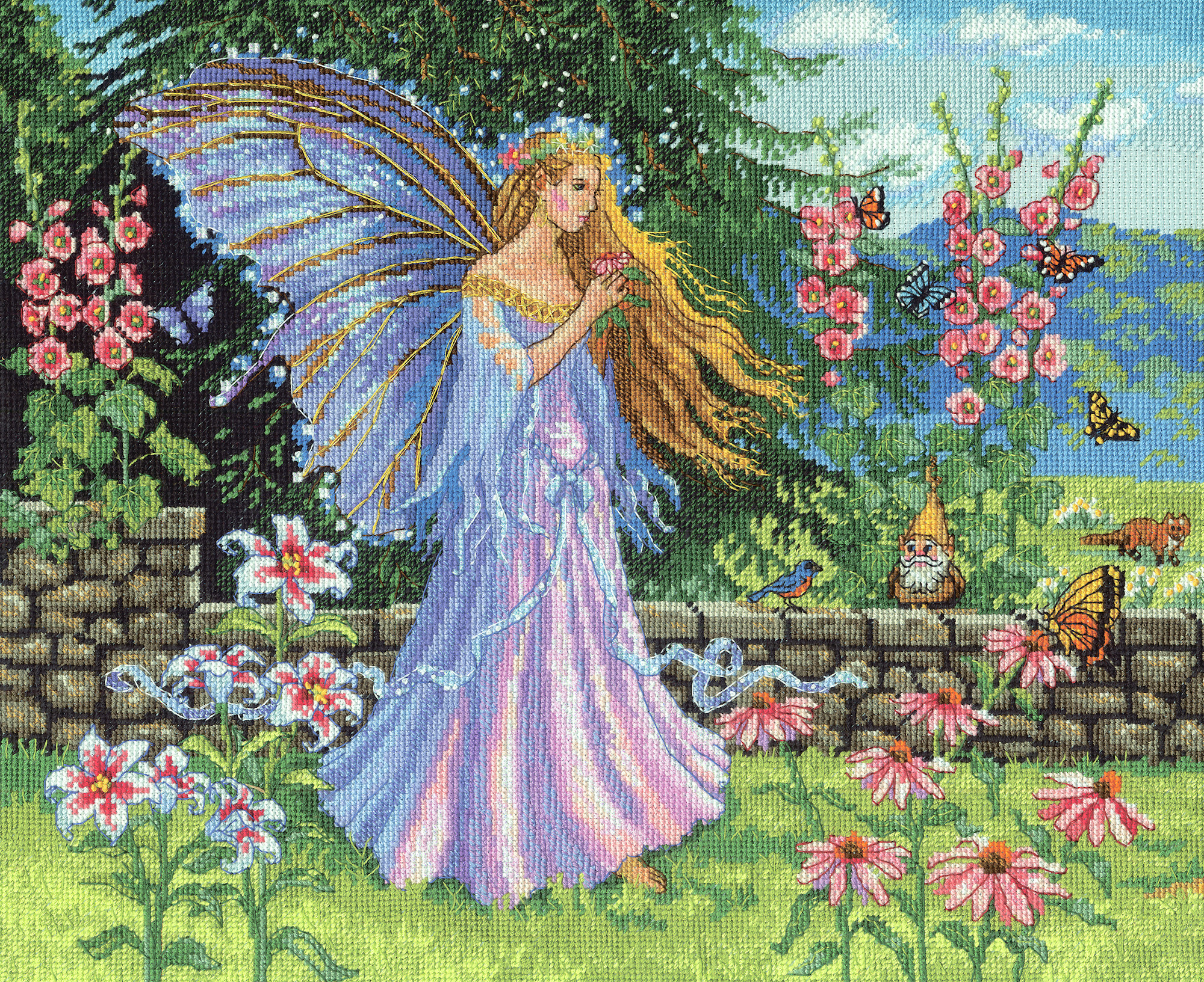 Dimensions Gold Collection - Summer Fairy - CrossStitchWorld