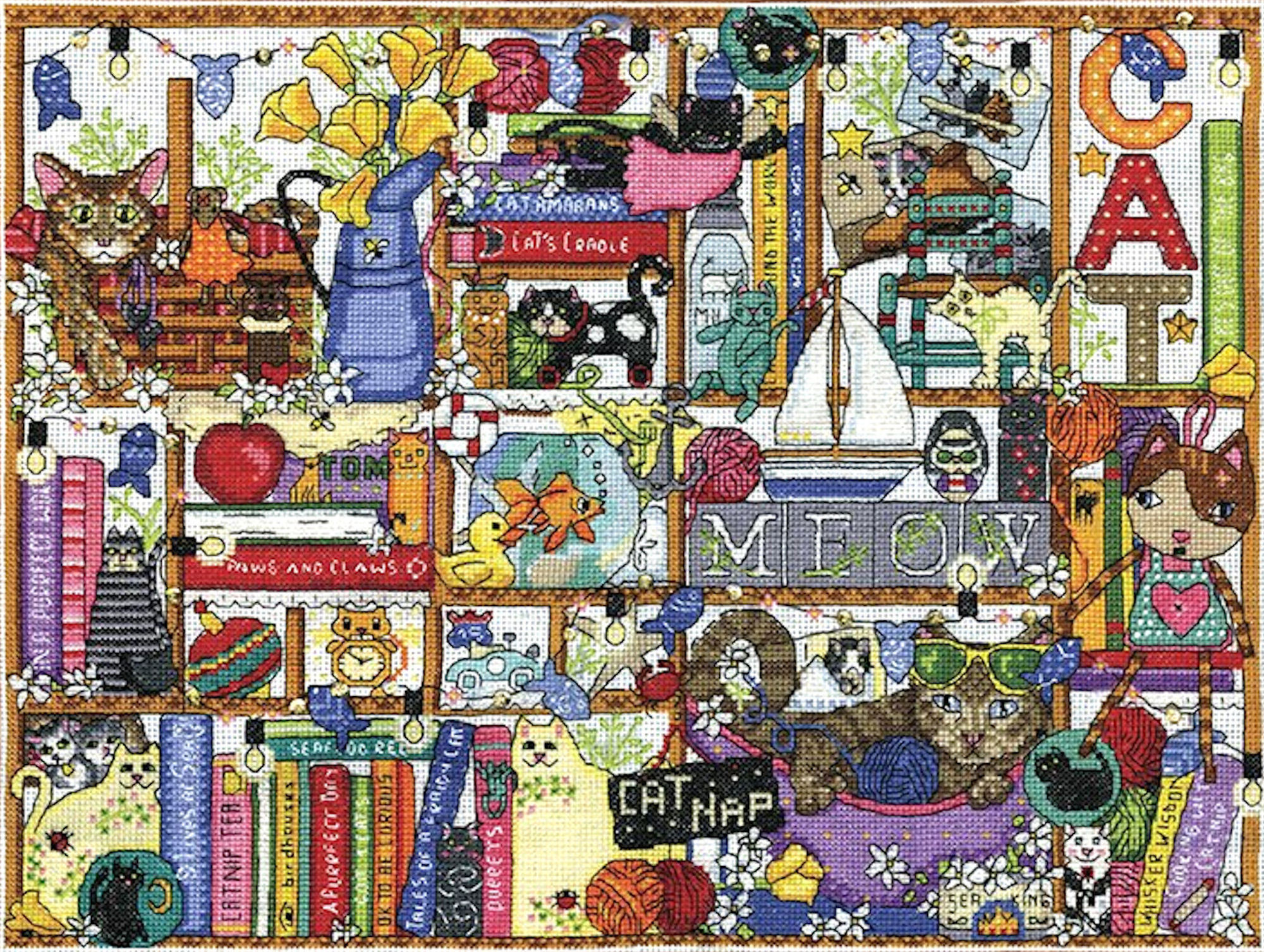 Design Works - Paws and Claws - CrossStitchWorld
