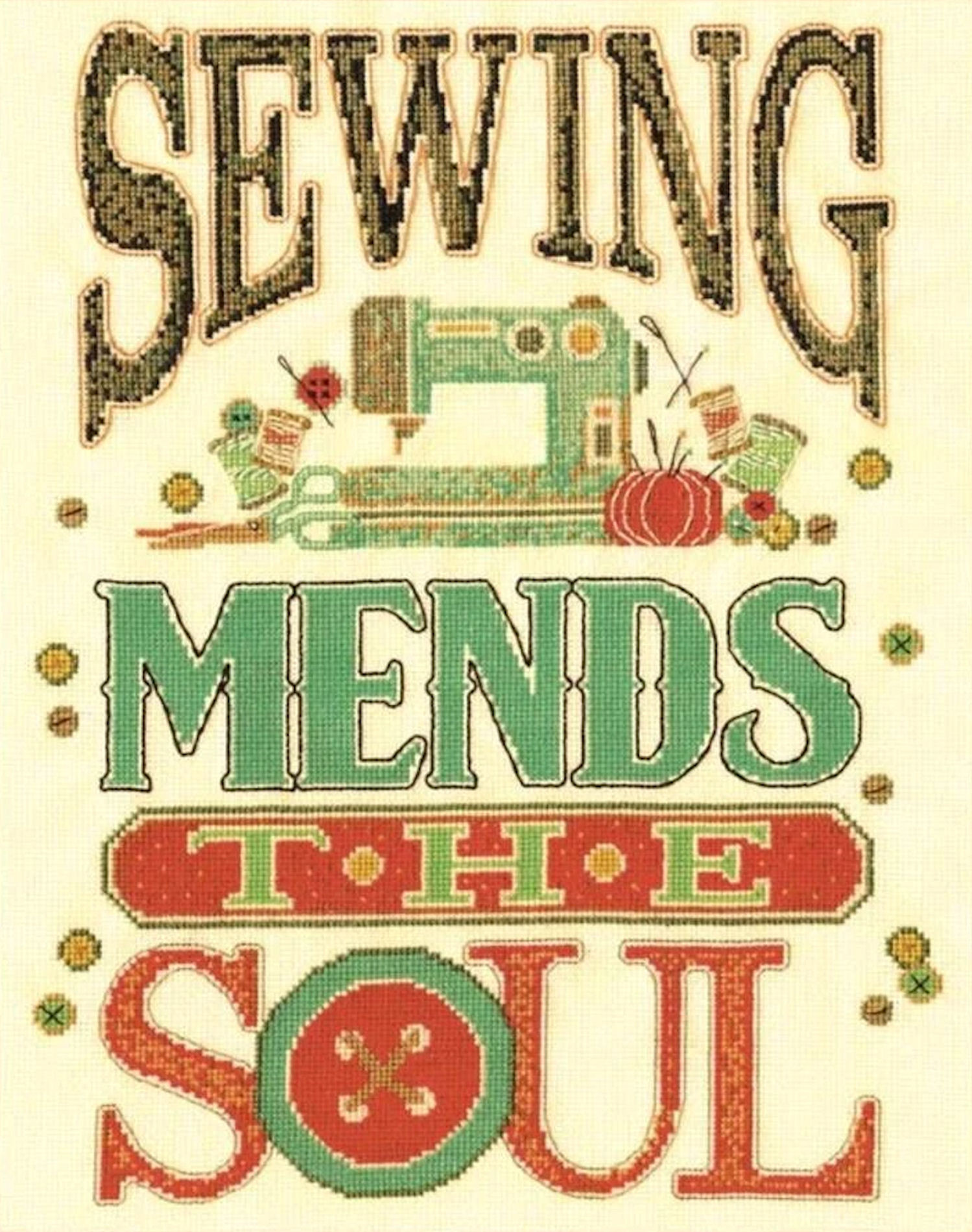 Design Works - Mend the Soul - CrossStitchWorld