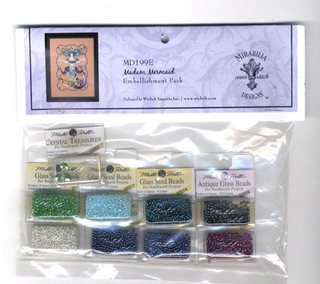 Mirabilia Embellishment Pack - Madam Mermaid - CrossStitchWorld