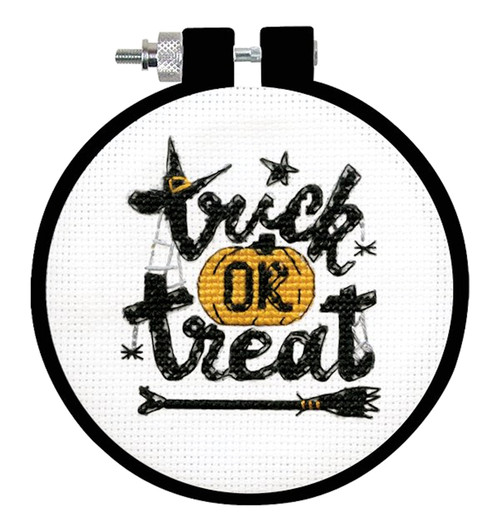 Design Works Mini - Trick or Treat w/3.5" Hoop - CrossStitchWorld