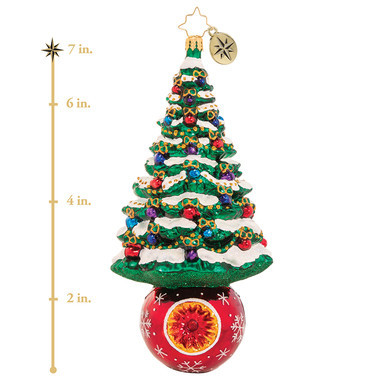 Christopher Radko Ornament Christmas Treasures Tree