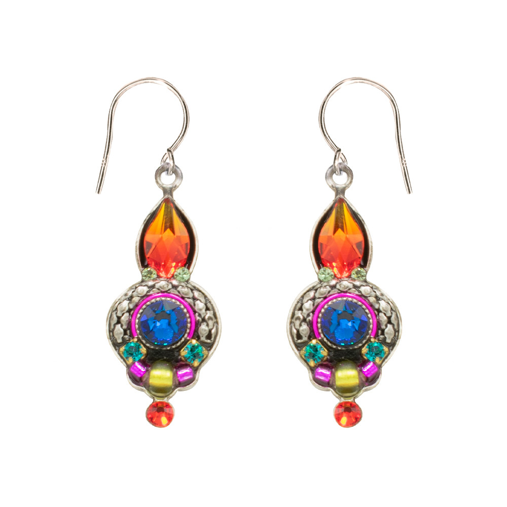 Firefly Jewelry Multi-Color Medium Simple Drop Pendant Earring ...