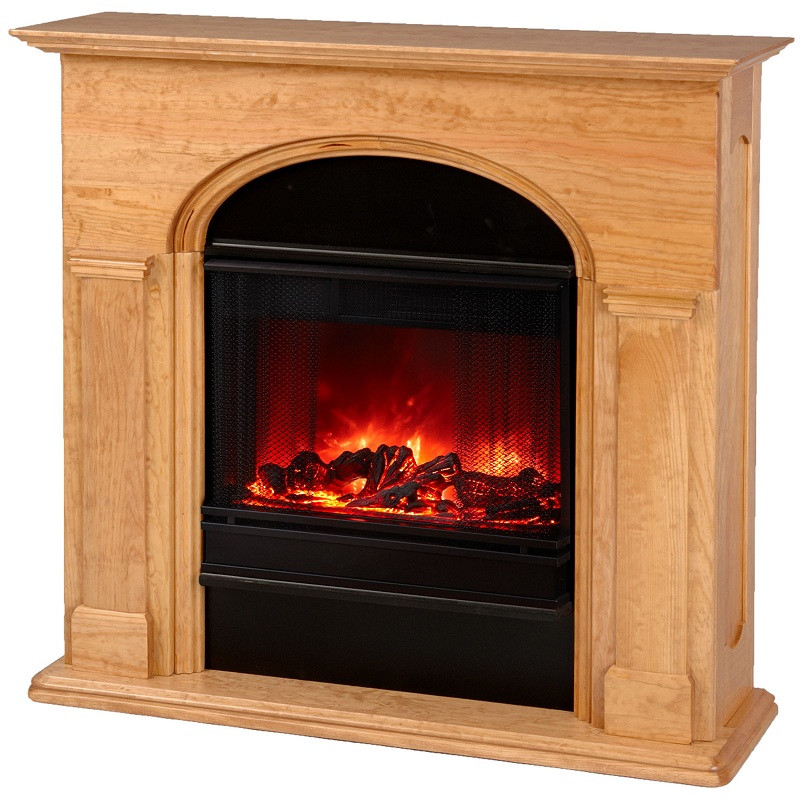 RealFlame Arched Contemporary Electric-Oak-Fireplace by Real Flame-The ...