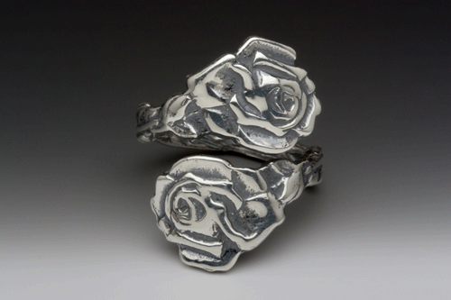 Silver Spoon Rose Spoon Ring-The Lamp Stand