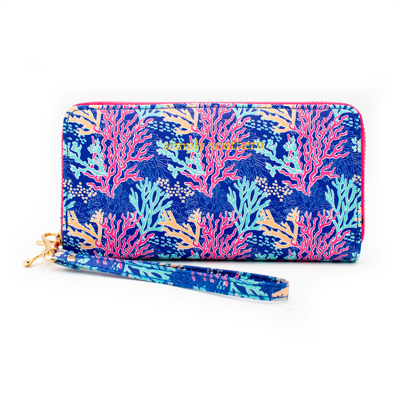 Simply Southern Accessories Coral Preppy Wallet by Simply Southern-The ...