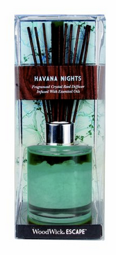 WoodWick Havana Nights WoodWick Escape Crystal Reed Diffuser-The Lamp Stand