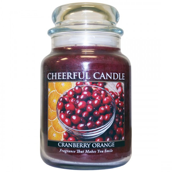 A Cheerful Giver Cranberry Orange 24 oz. Cheerful Candle by A Cheerful ...