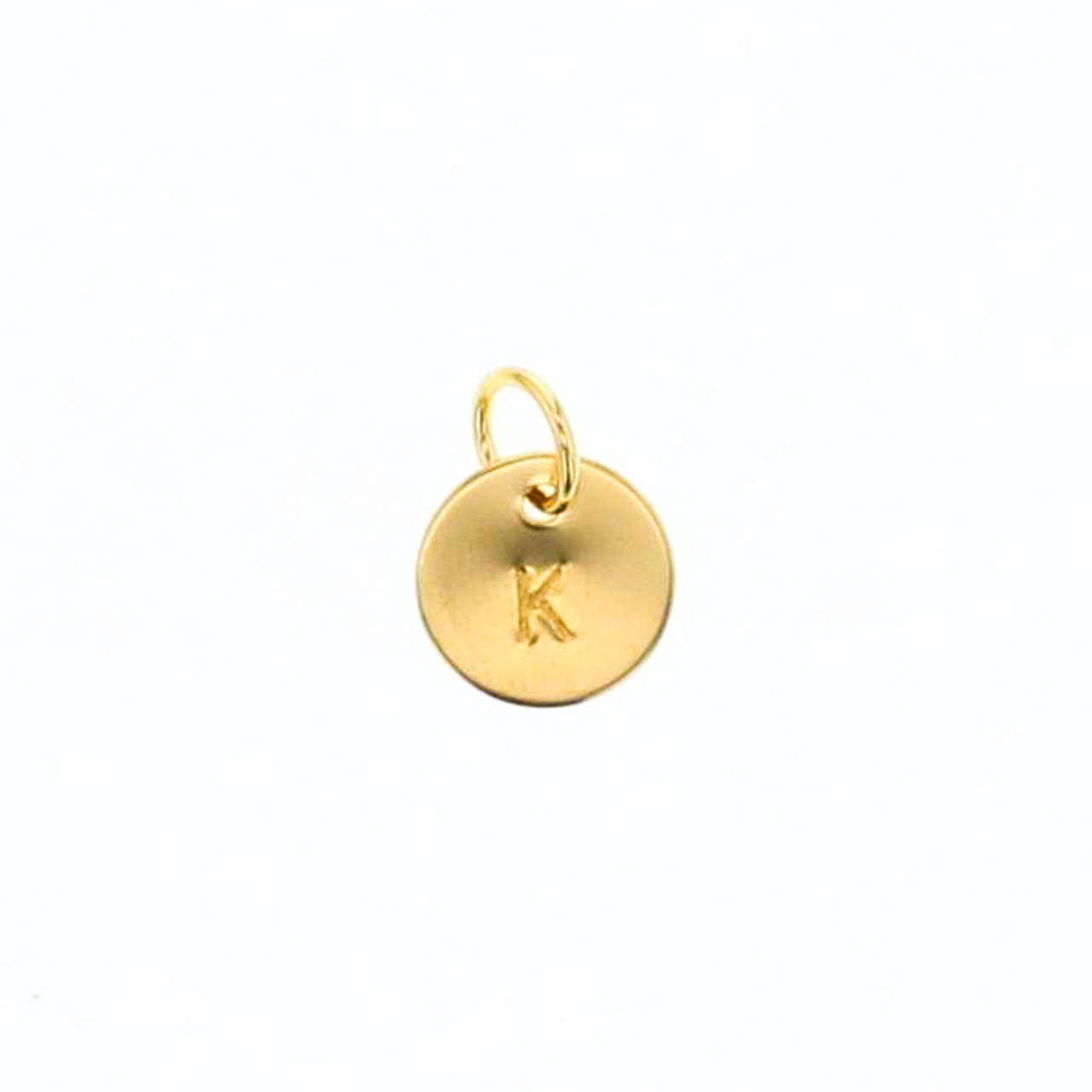 Gold Trinket Letter Tag - Letter L - The Lamp Stand